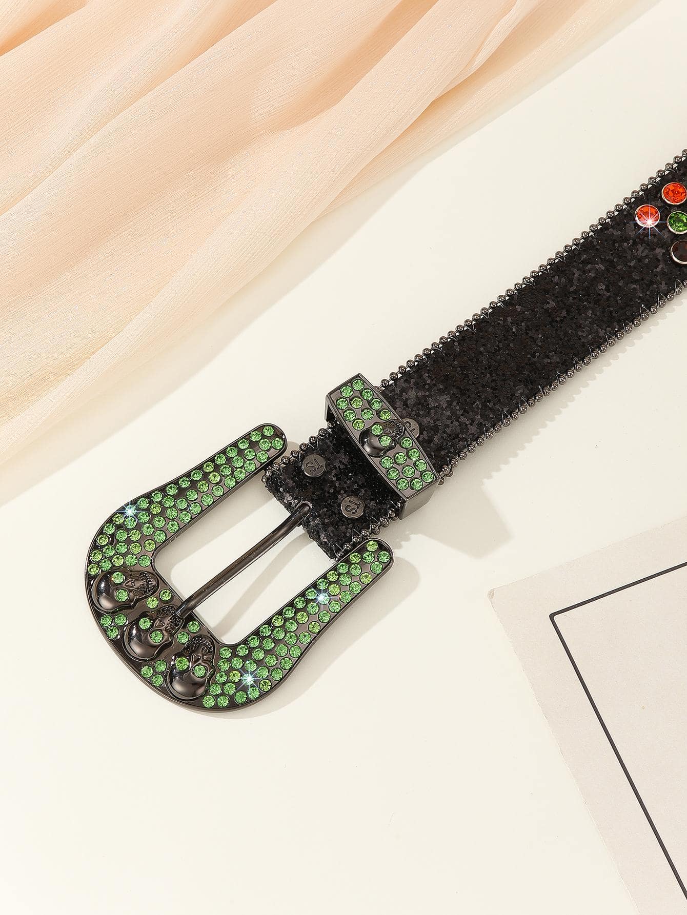 Rhinestone Decor Belt | SHEIN USA