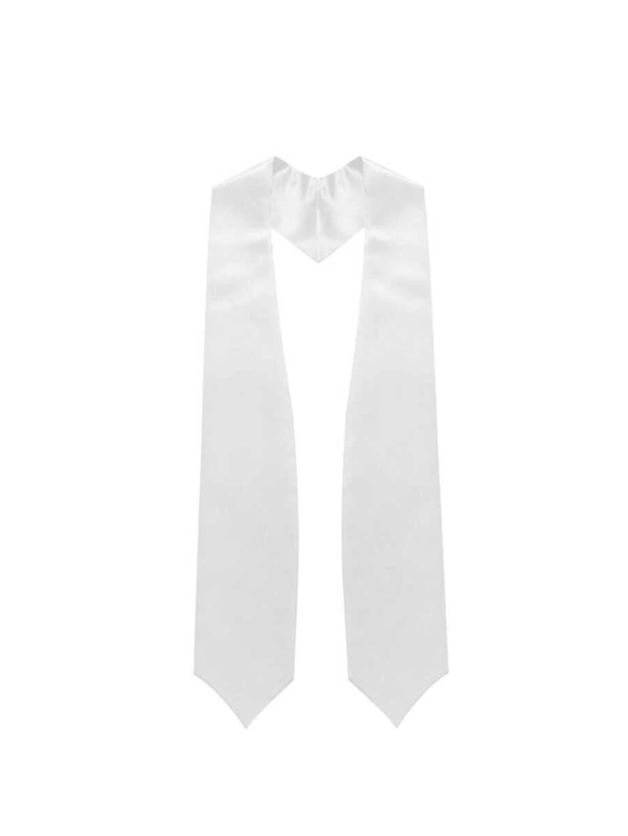 1pc White Ceremonial Shoulder Strap, Simple Graduation Ceremony Belt ...