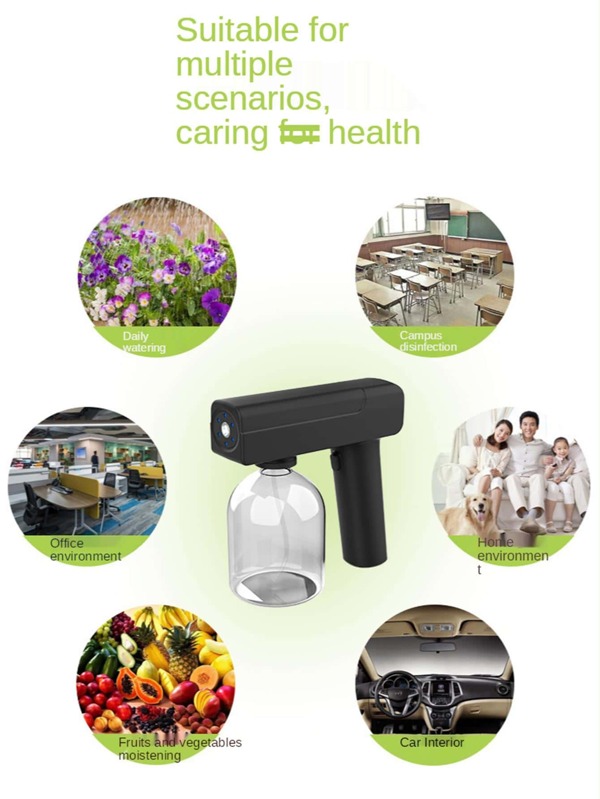 300 ML Portable Nano Electric Sterilizer Sprayers Atomization ...