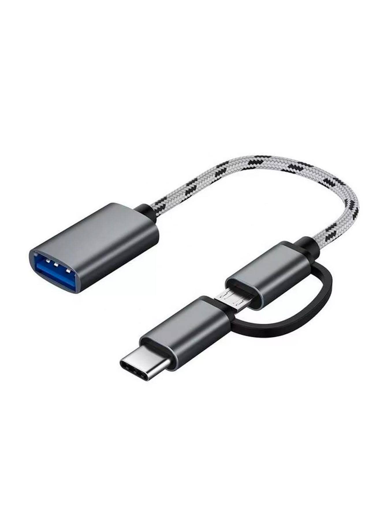 Premium USB 3.0 To USB Type C And Micro USB OTG Connector Adapter ...