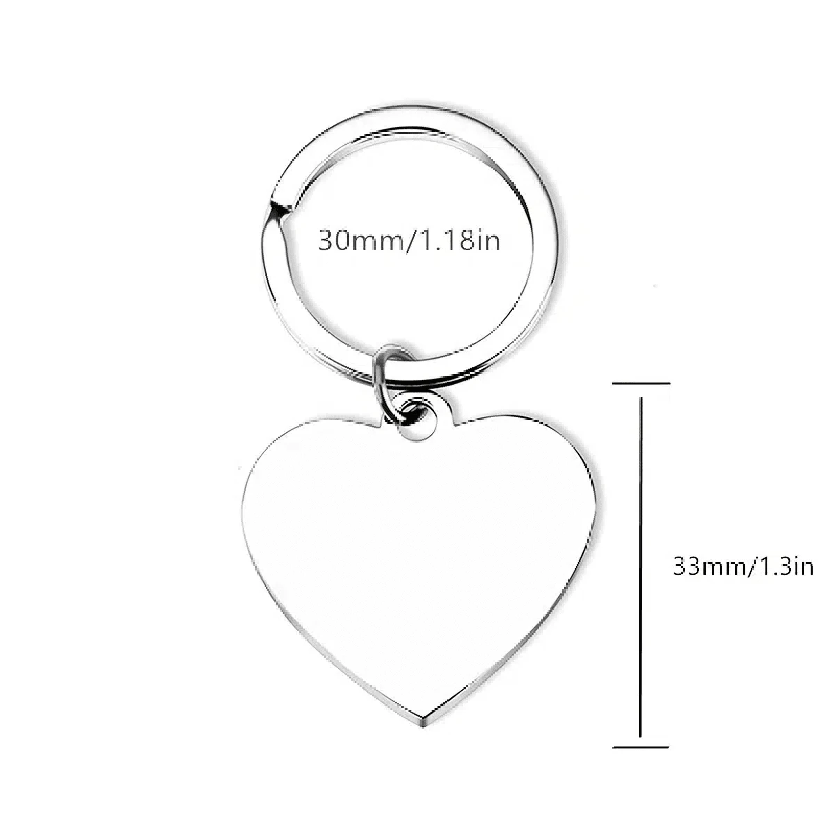 1pc To Friendship Heart Keychain Friends Gift | SHEIN USA