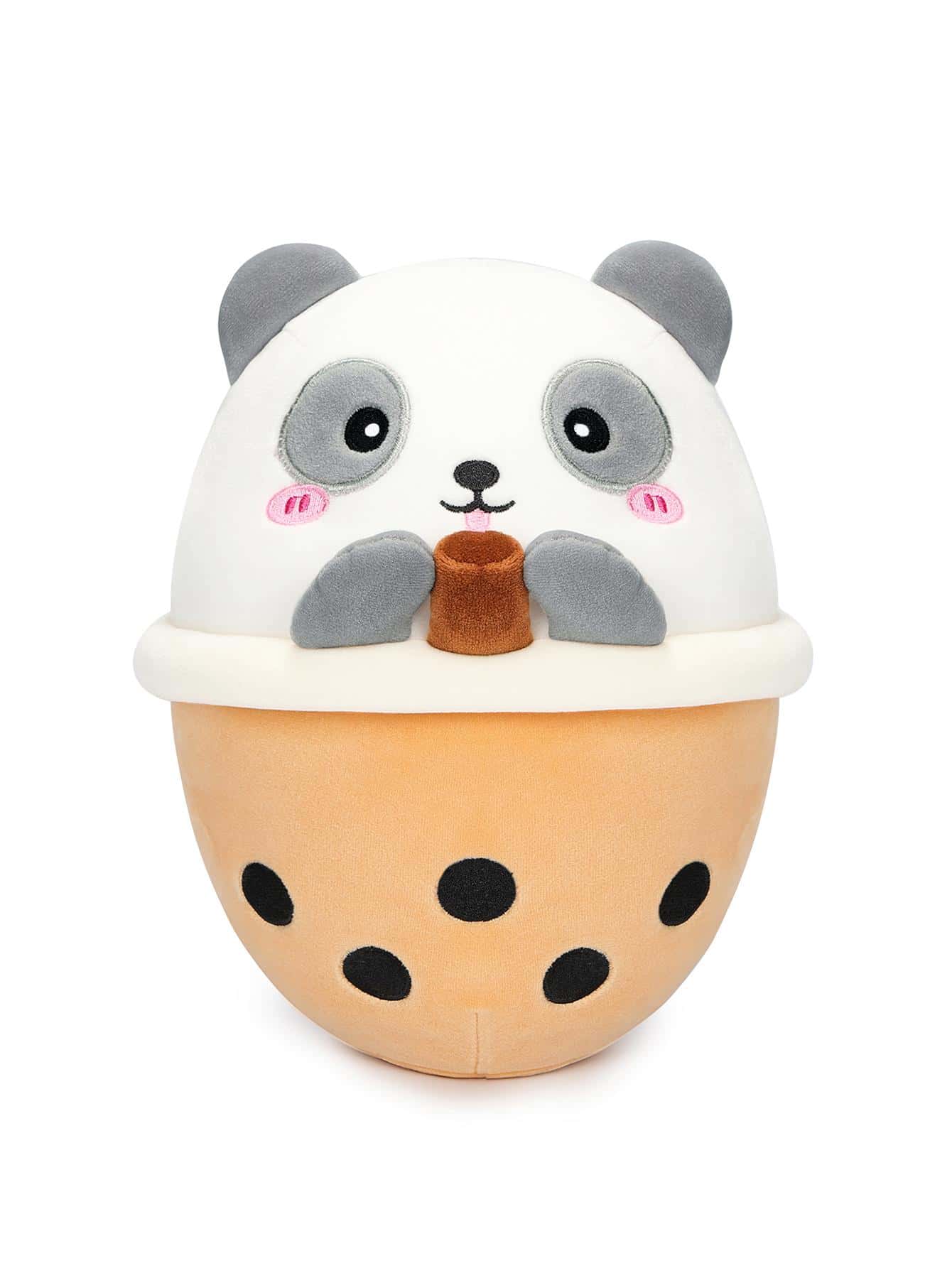 AIXINI Animal Panda Boba Plush 10 inch Bubble Tea Stuffed Animal Cute ...