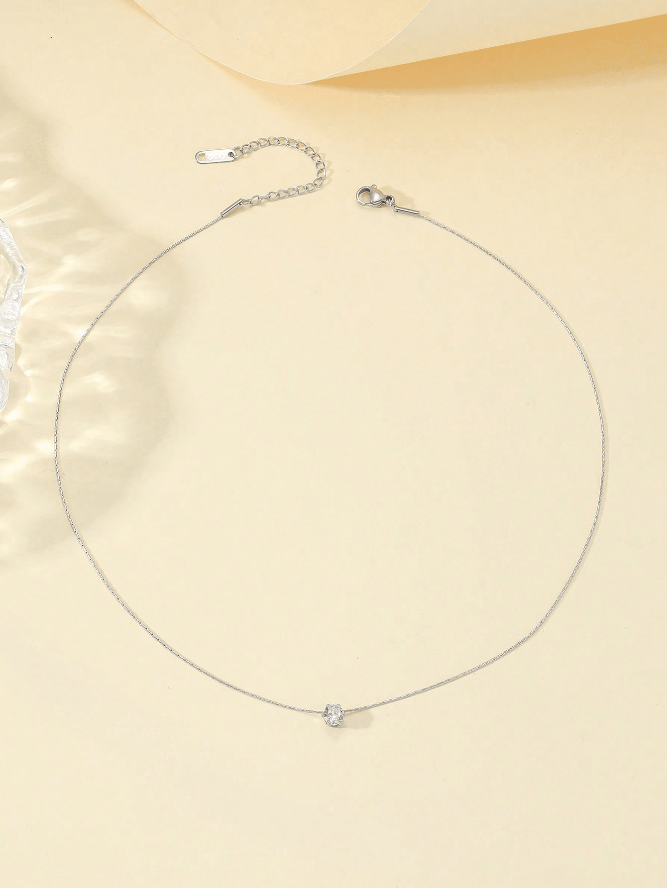 Rhinestone Decor Necklace | SHEIN USA