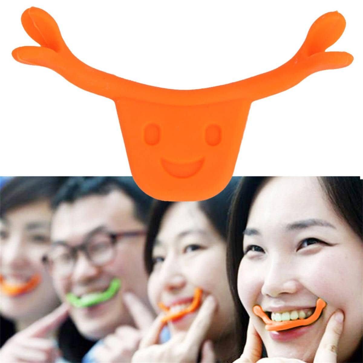 New Smile Maker Silicone Smile Braces Face Line Mouth Shape Muscles ...