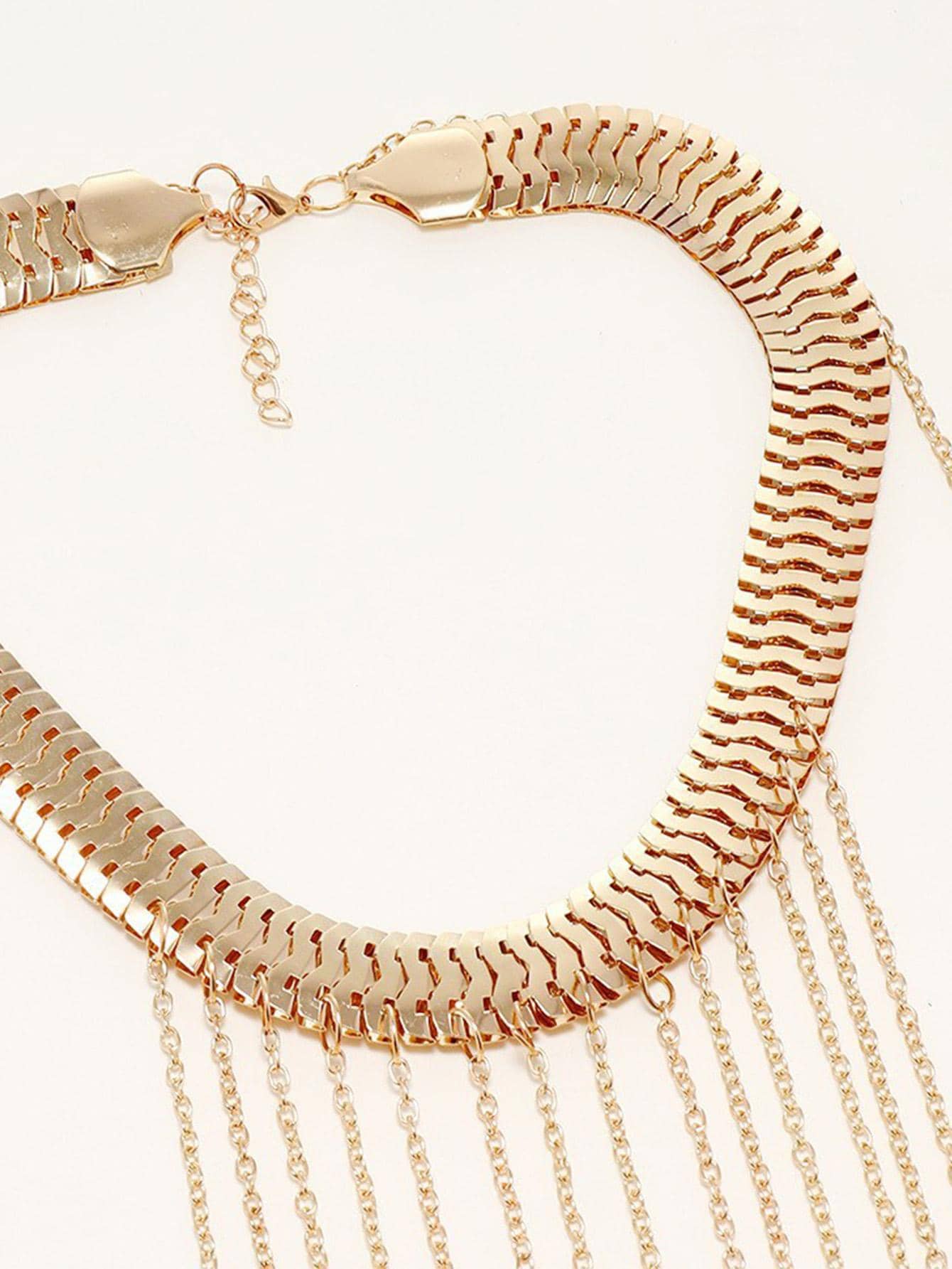 1pc Fashion Iron Alloy Layered Body Chain For Women For Daily Life ...