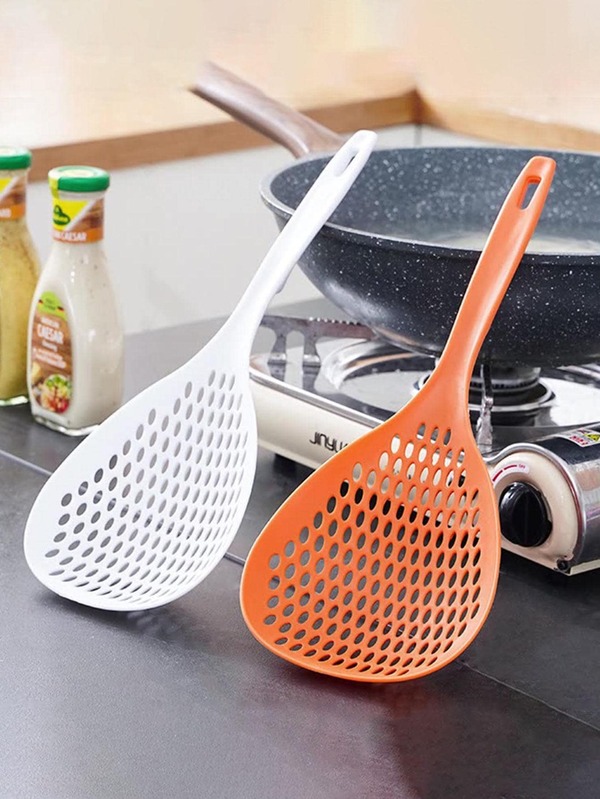 1pc Long Handle Colander Spoon | SHEIN USA