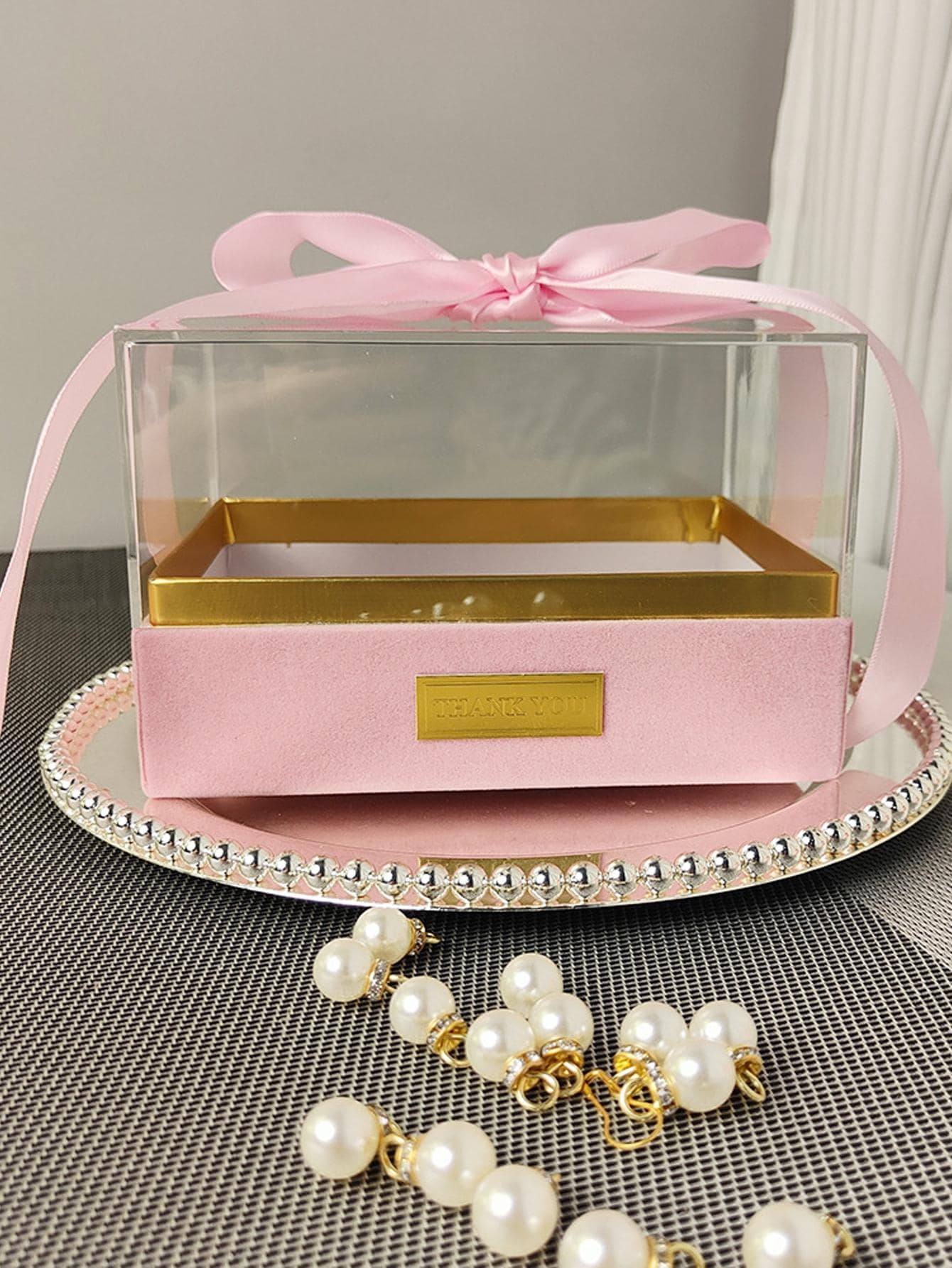 1pc Bow Decor Gift Box | SHEIN USA