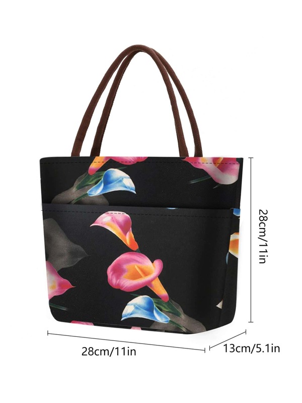 Lunch Bag Women Insulated Thermal Lunch Box Cooler Tote Bag Food ...