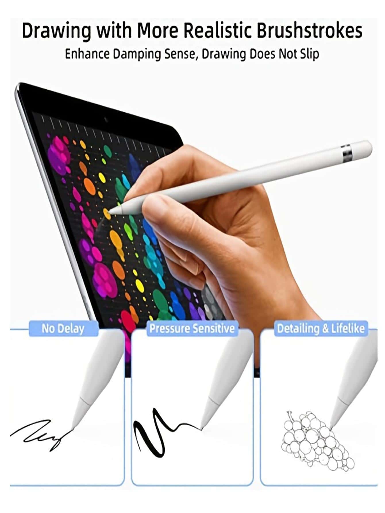 2pcs Replacement Tip Compatible With Apple Pencil | SHEIN USA