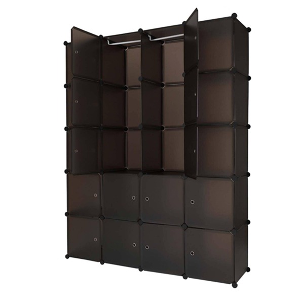 20 Cube Organizer Stackable Plastic Cube Storage Shelves Design ...