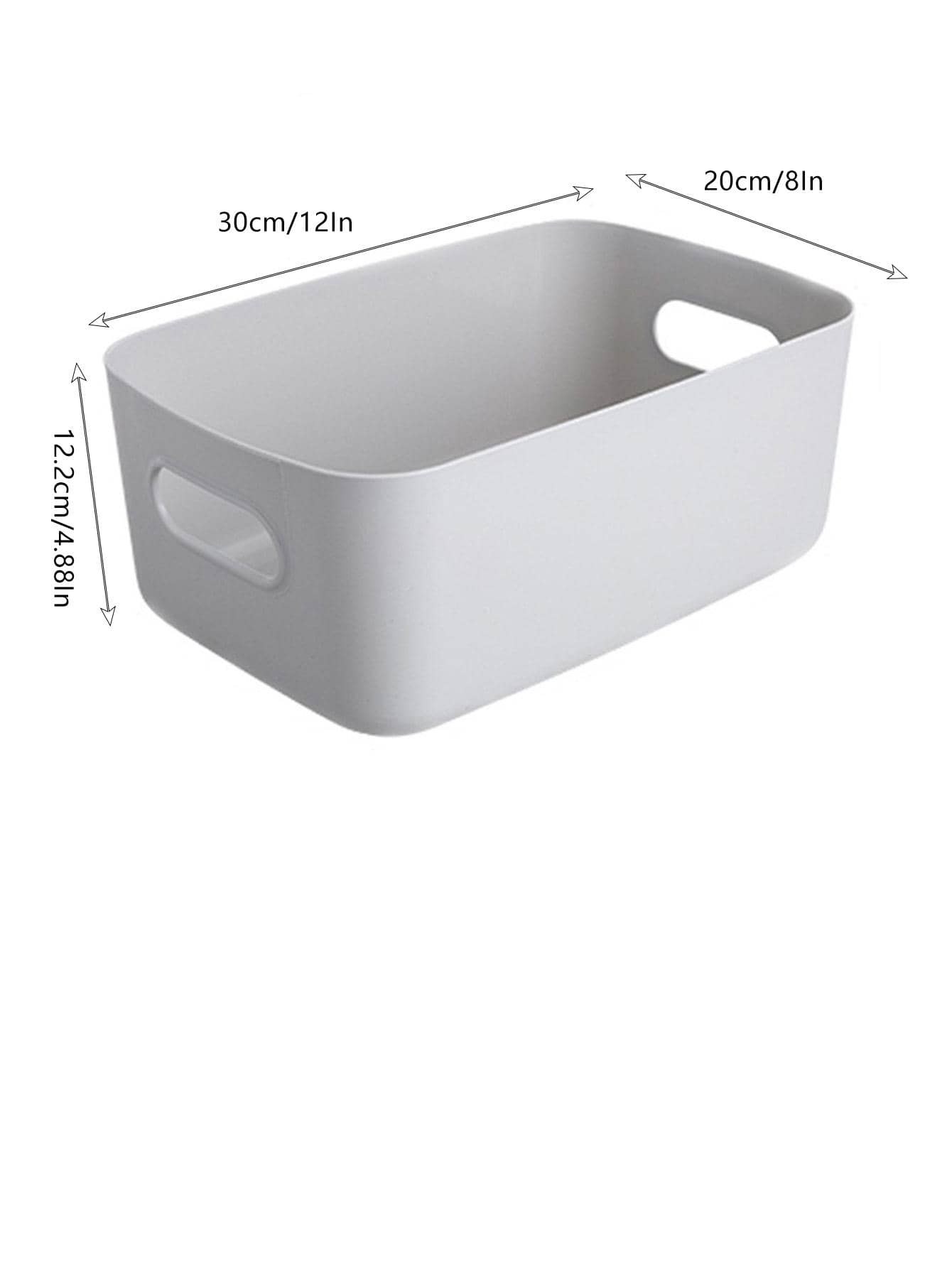 1pc Solid Storage Box | SHEIN USA