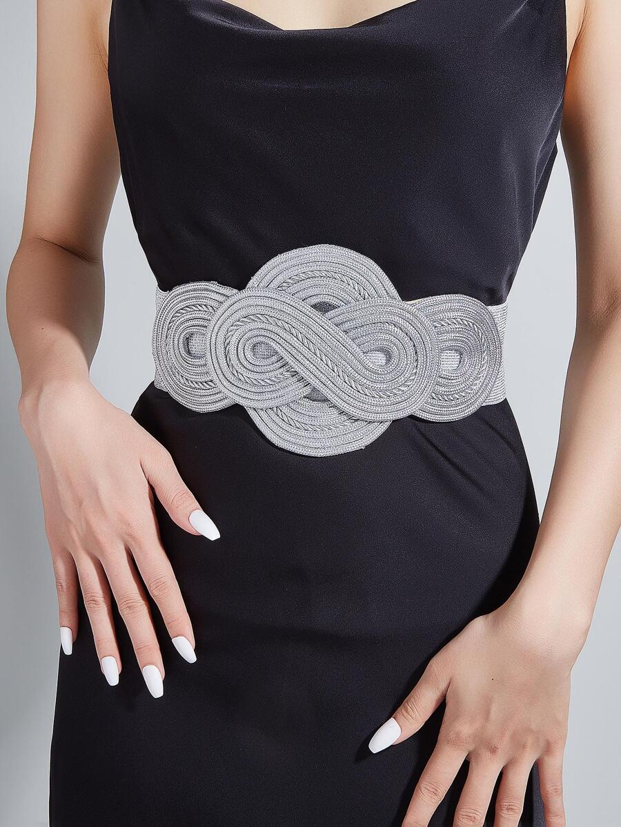 Geo Design Elastic Belt | SHEIN USA