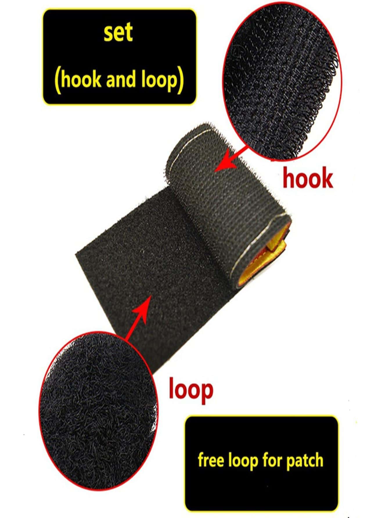 Hook Embroidered Badge Patches Clothes Patch Armbands For Caps Bags ...