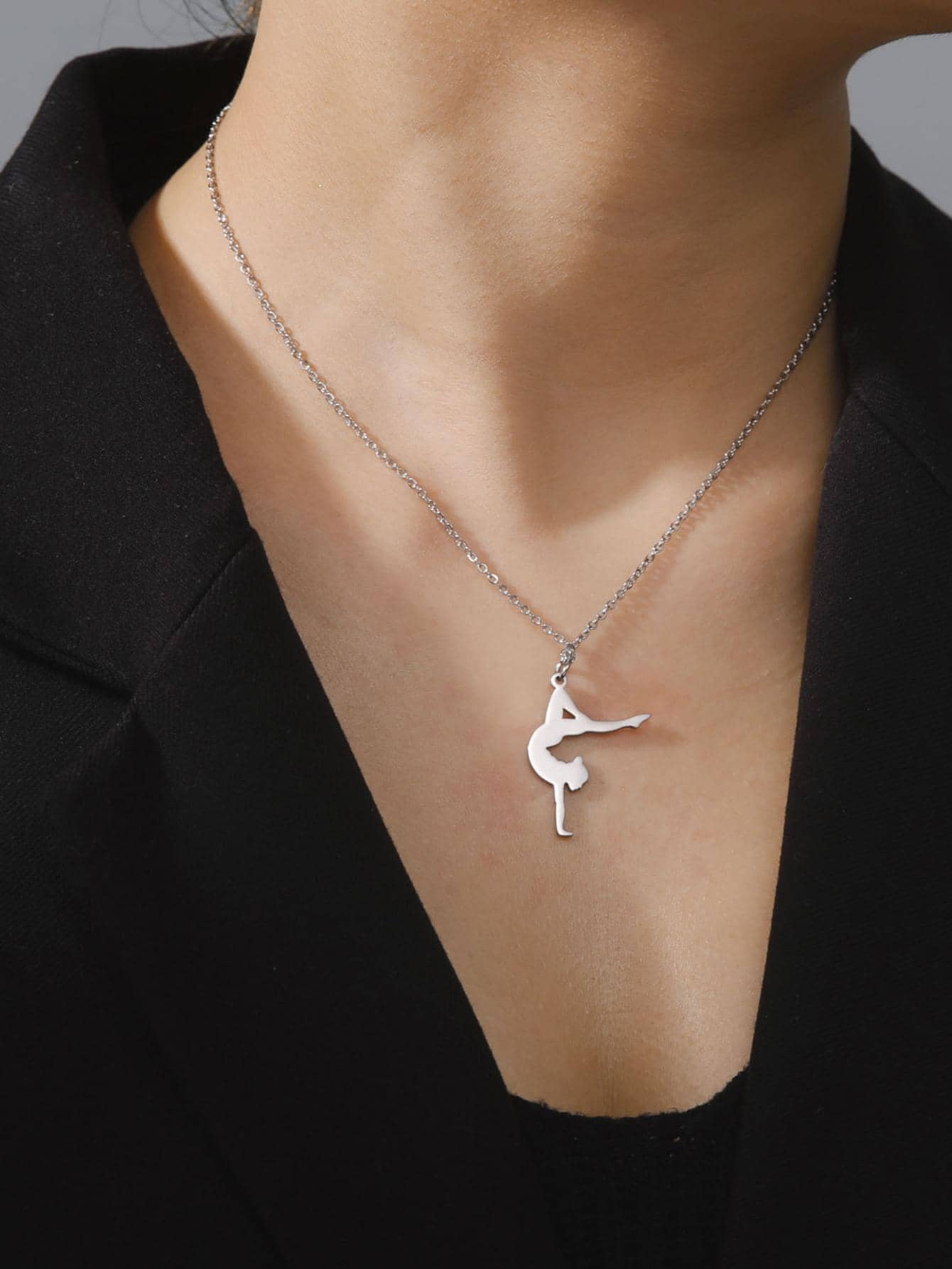Figure Pendant Necklace | SHEIN USA