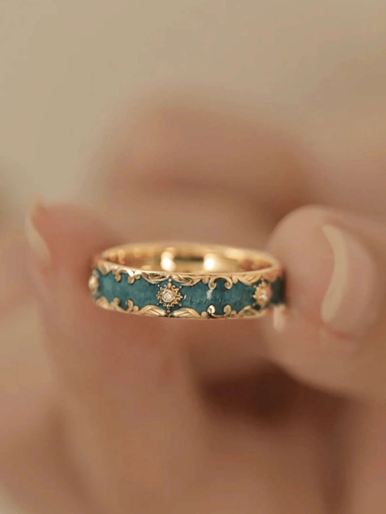 Rhinestone Decor Ring | SHEIN USA