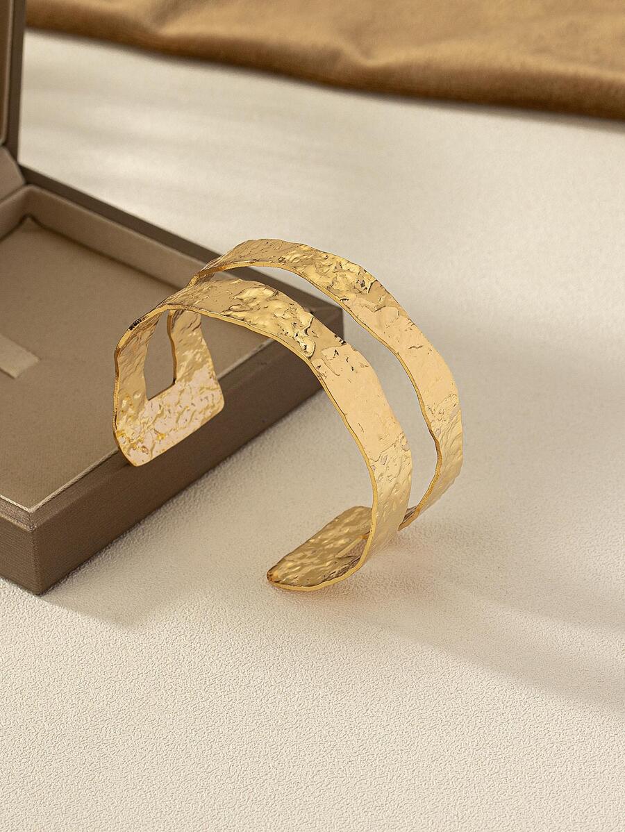 Textured Cuff Bangle | SHEIN USA