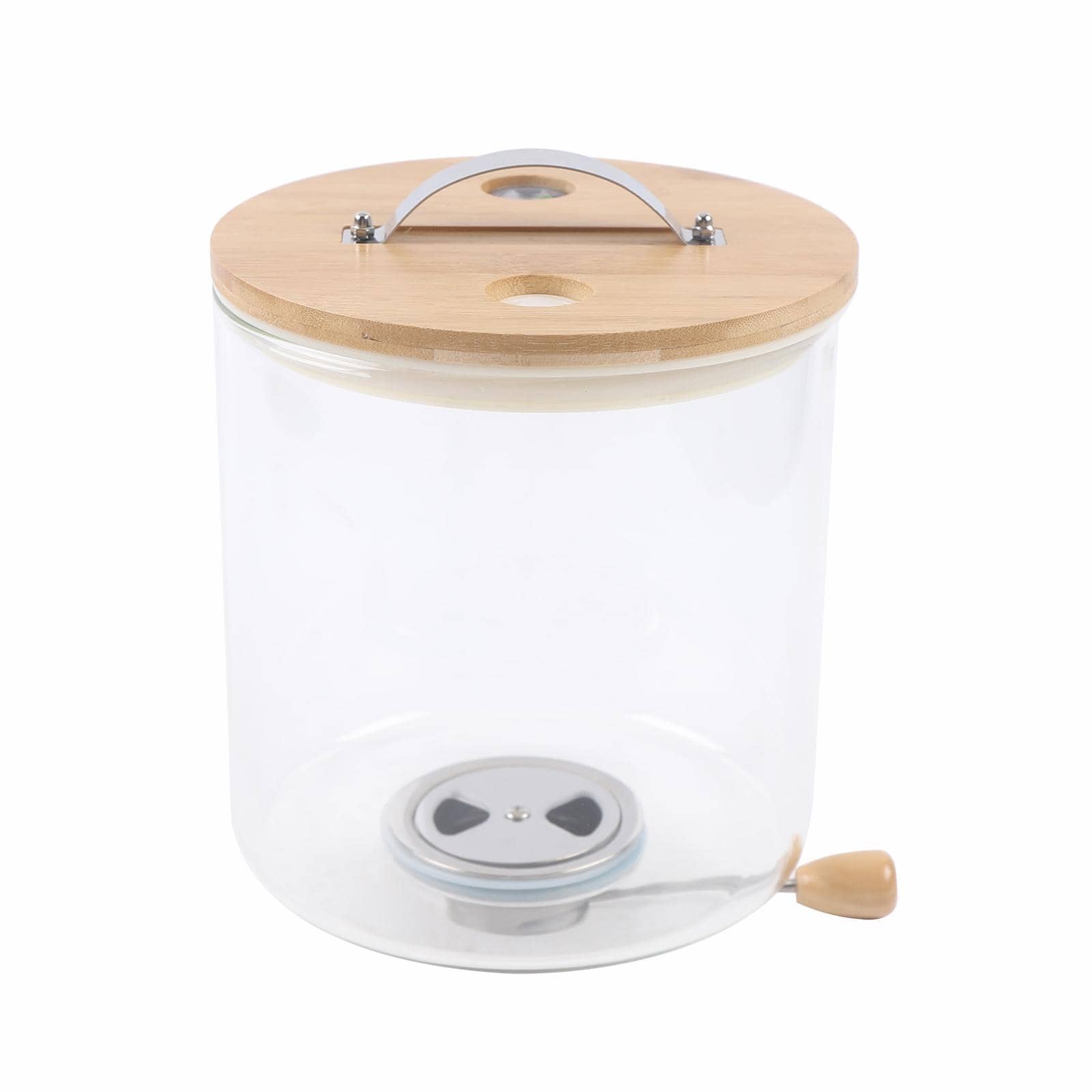 5L Rice Dispenser, an Elegant Glass Coffee Bean Dispenser, Rice ...
