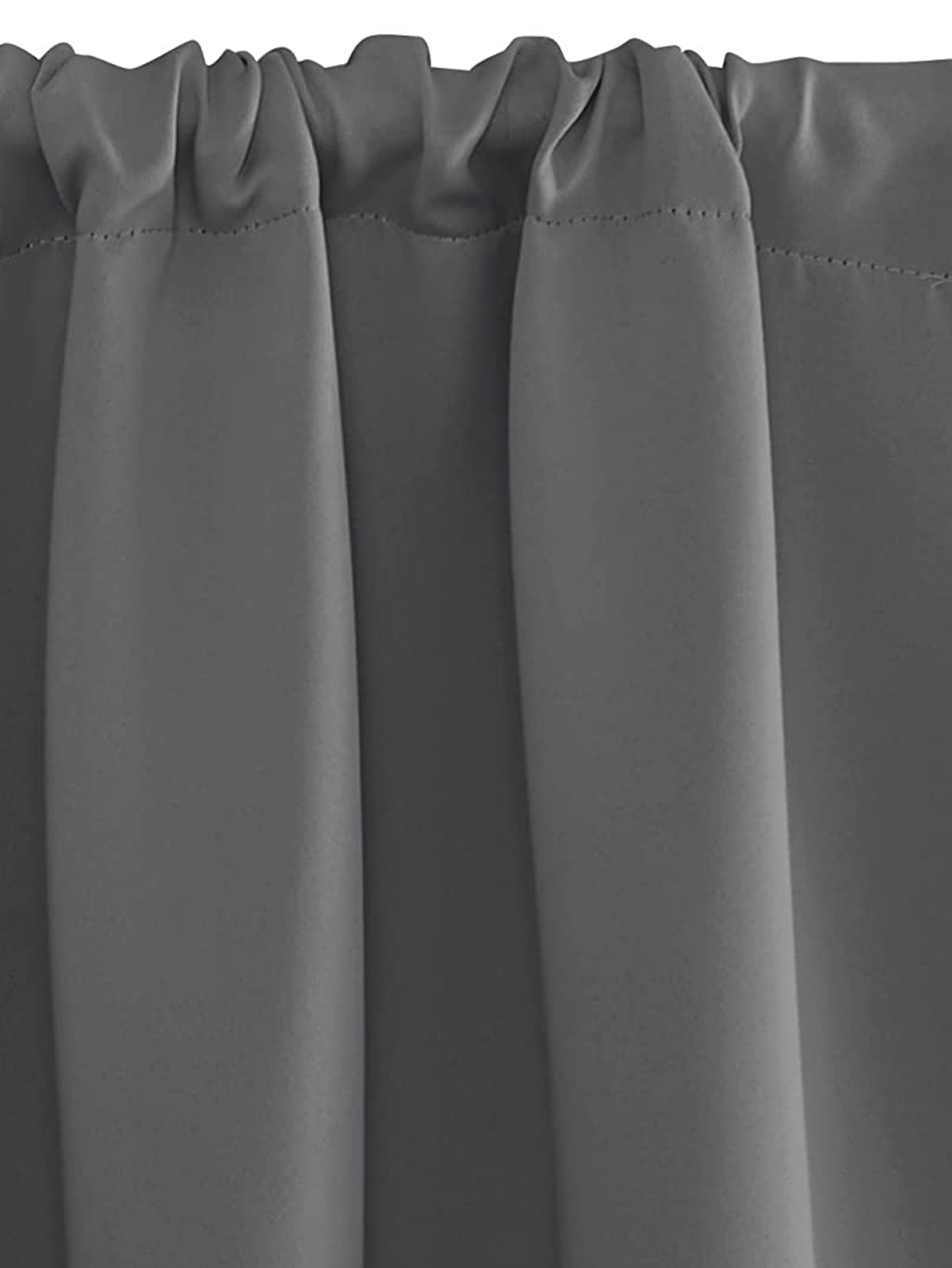 Gray Blackout Venetian Blinds Heat Insulating Bedroom Window Curtain ...