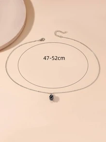 Pine Cone Pendant Necklace | SHEIN USA