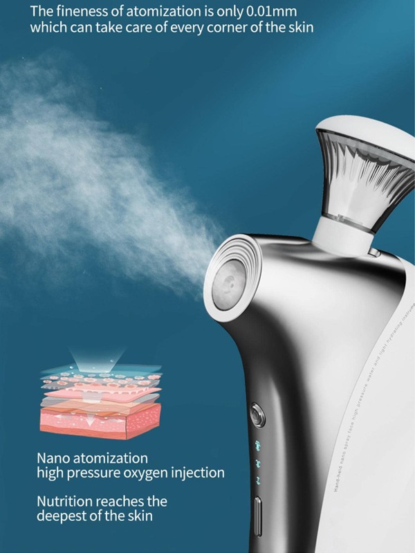 Nano Spray Oxygen Injector Airbrush 140 KA High Pressure Mist Sprayer ...