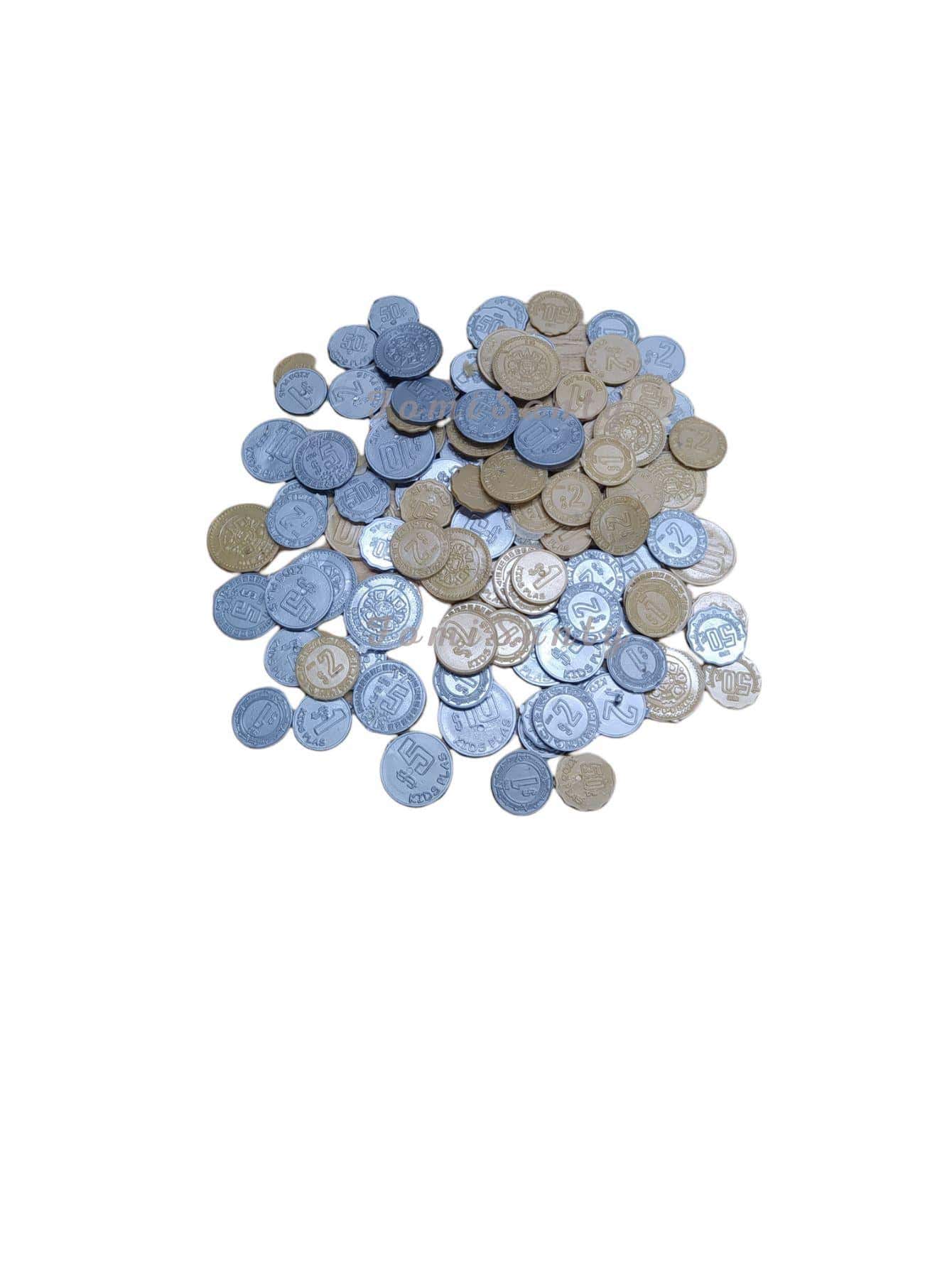 Didactic Coins 128 Pieces Learning Coins | SHEIN USA