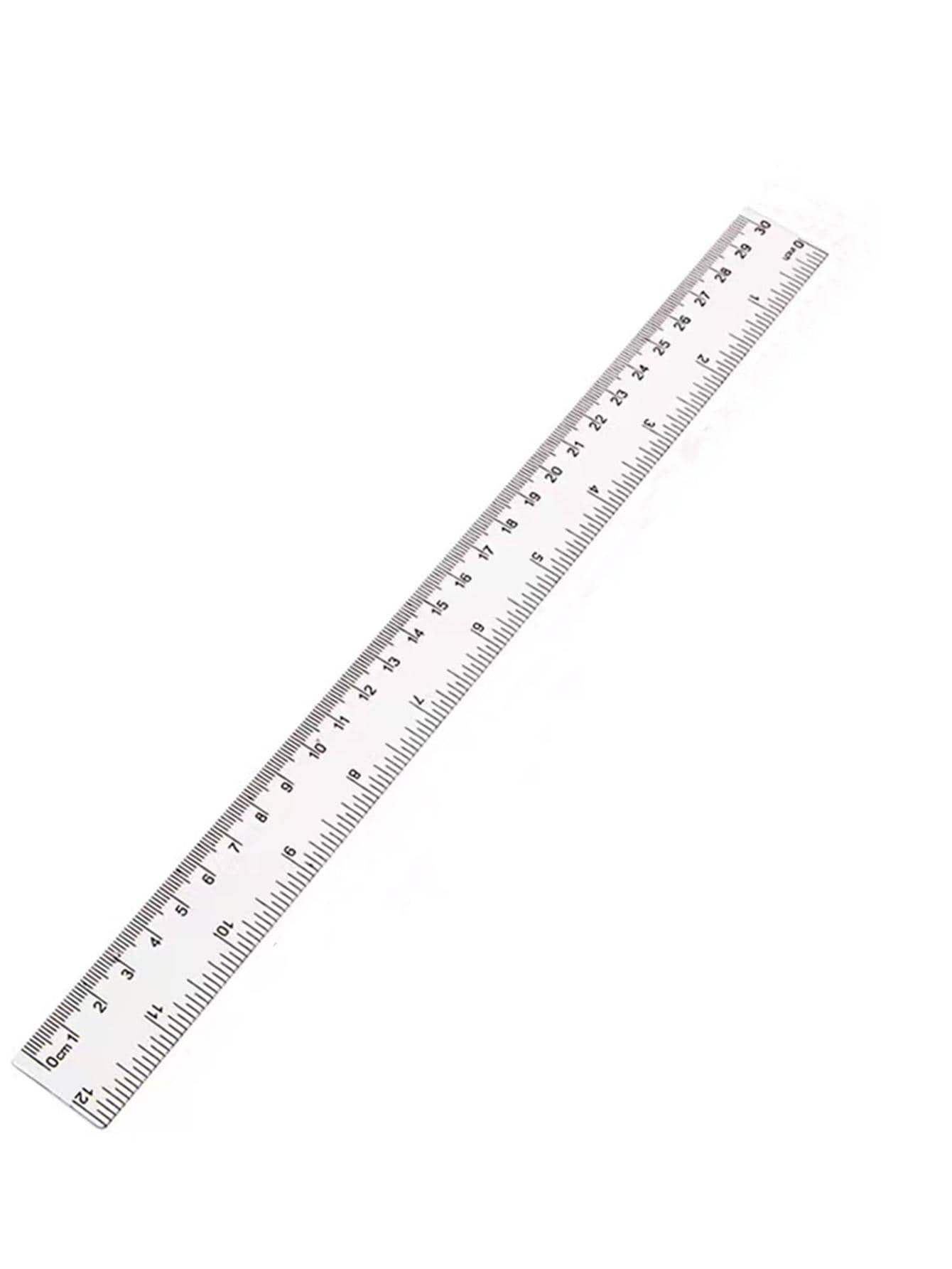 1pc PS Clear Ruler, Modern Portable Ruler For Student,Back To School ...
