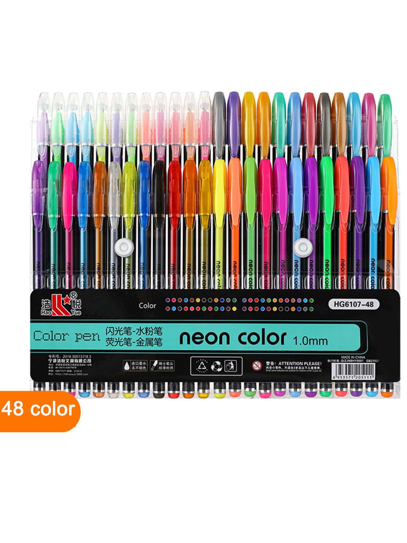 1set Glitter Gel Pens In 12/18/24/36/48/60 Colors | SHEIN UK