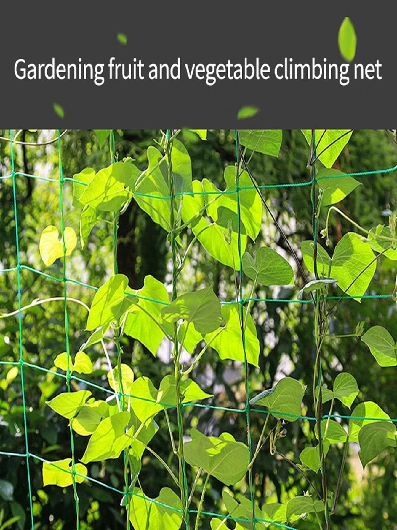 180*180cm Garden Climbing Netting Strong Nylon Plant Trellis Support ...