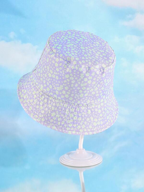 Floral Print Reversible Bucket Hat | SHEIN