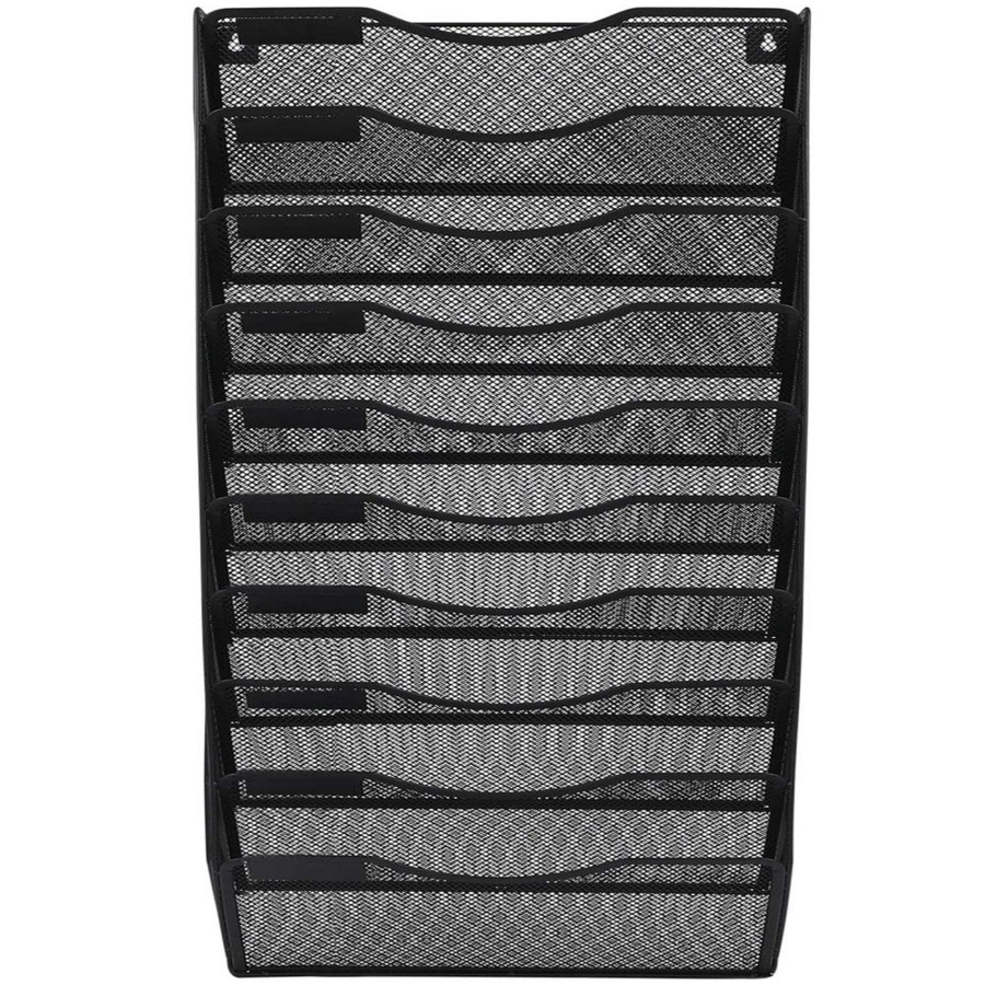 10 Tier Wall File Organizer, Magazine Holder, Hanging Mail Folders ...