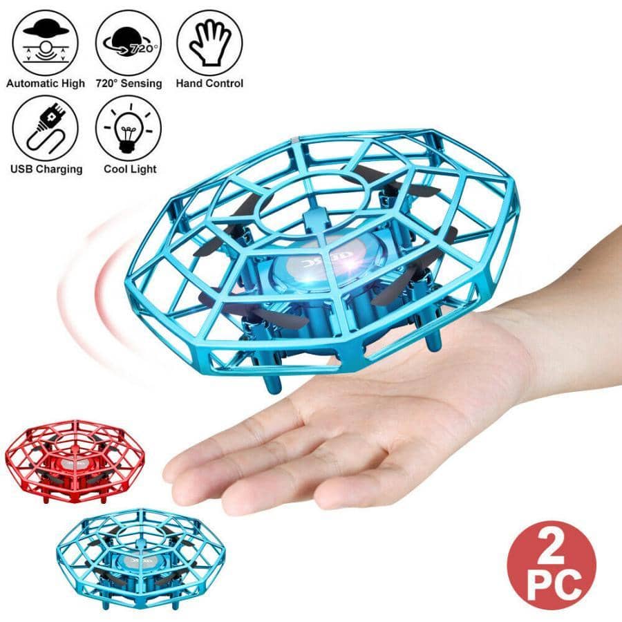 4DRC V3 NEW Mini Drone Flying Toy Quad Induction Levitation Manual UFO ...