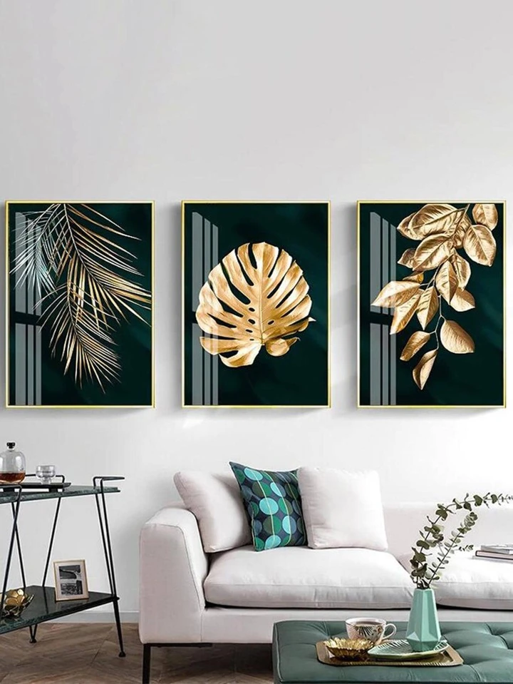 Modern Leaf Paintings