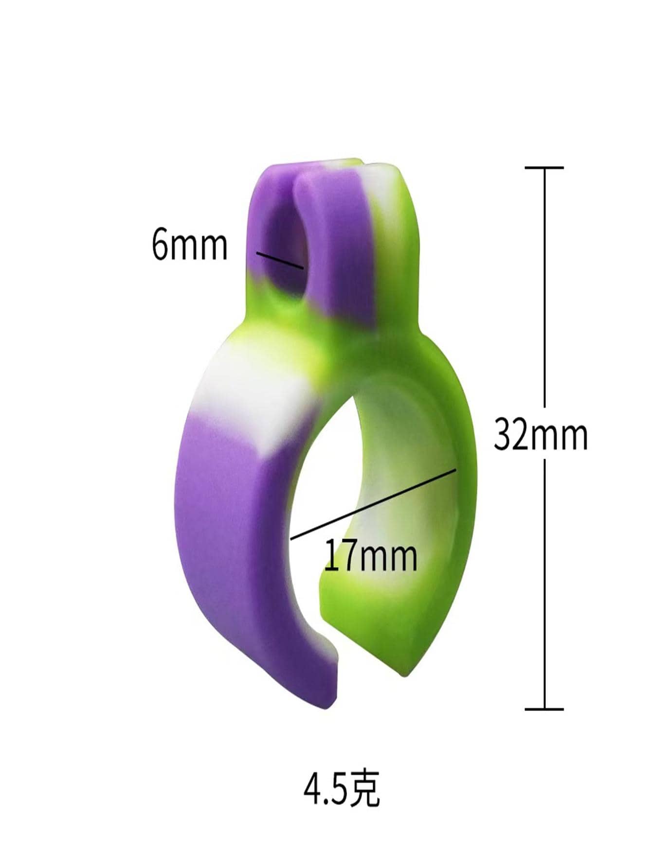 1pc Silicone Cigarette Smoking Ring - Keep Your Hands Cool and Fingers ...