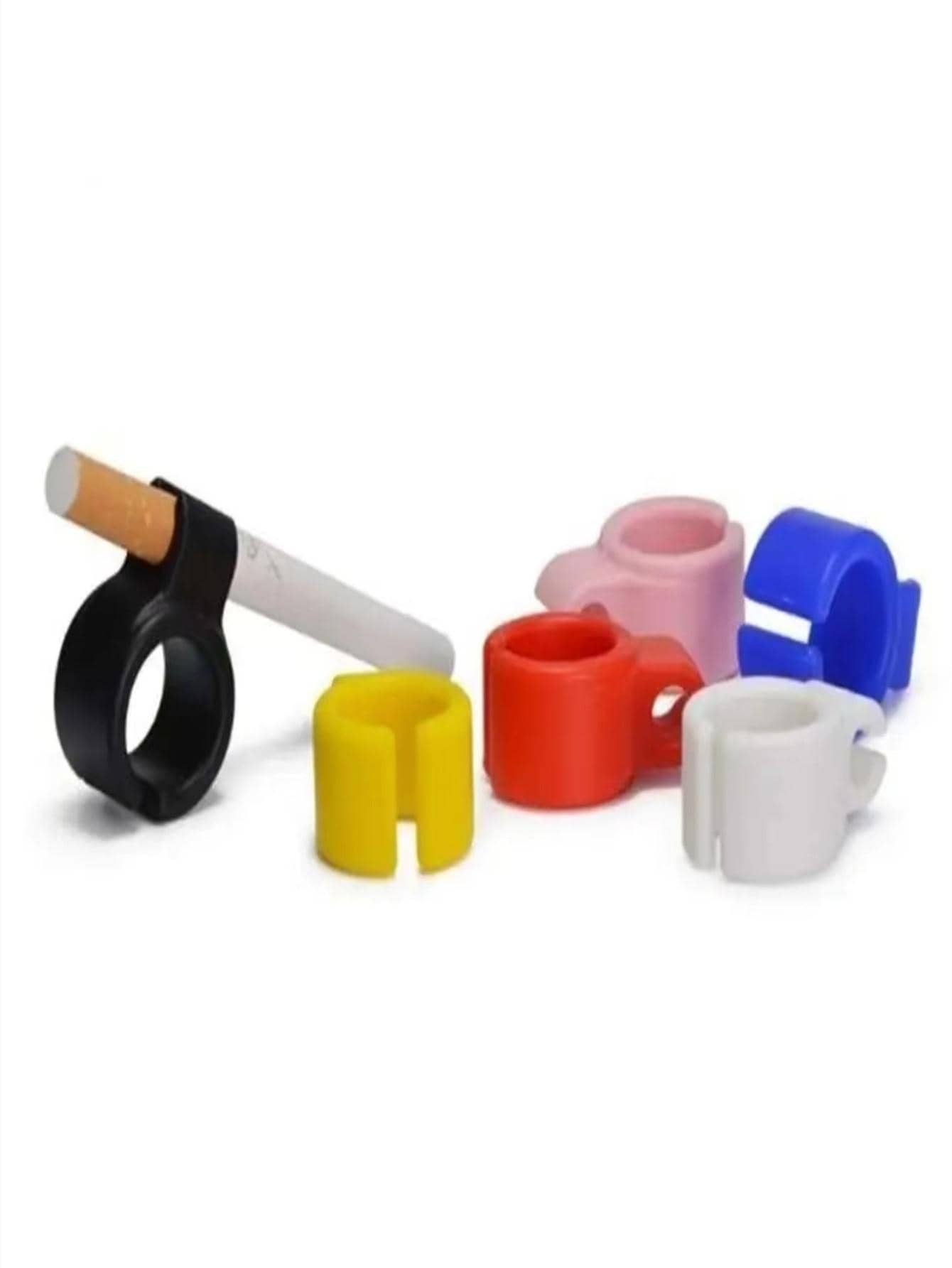 1pc Silicone Cigarette Smoking Ring - Keep Your Hands Cool and Fingers ...