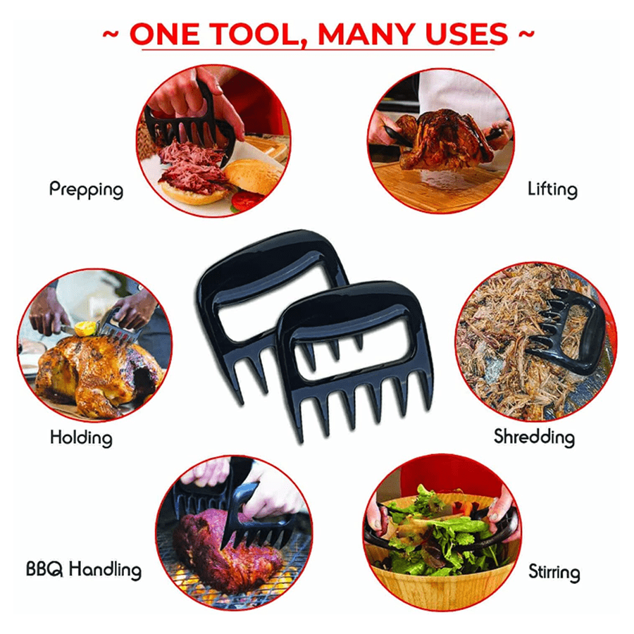 2-PACK Meat Claws for Shredding, Shredding Meat Bear Claws, Meat ...