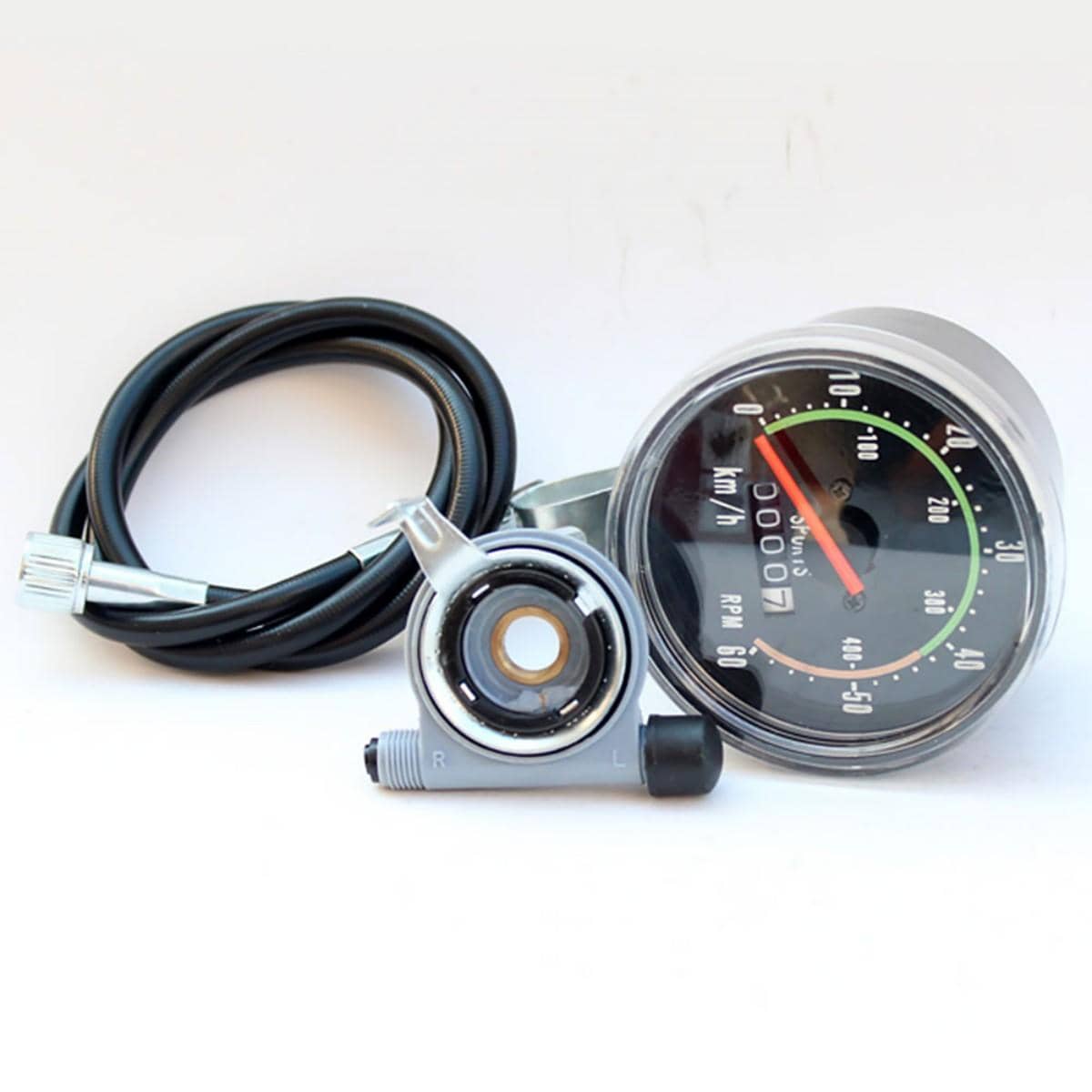 Bicycle Speedometer Mountain Mechanical Road Bike Cycling Odometer ...