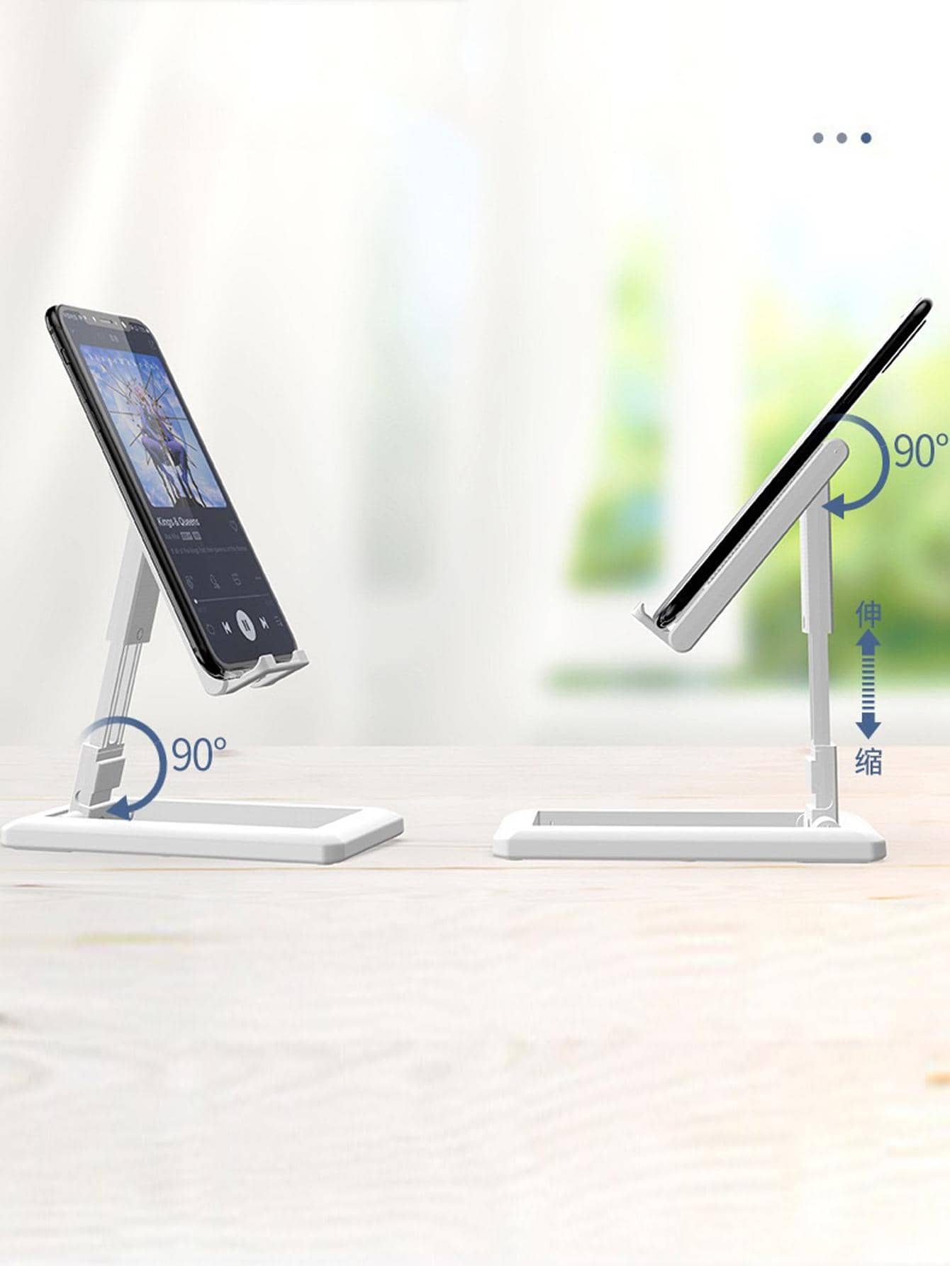 Desktop Adjustable Mobile Phone Stand, Multi-angle Universal Foldable ...