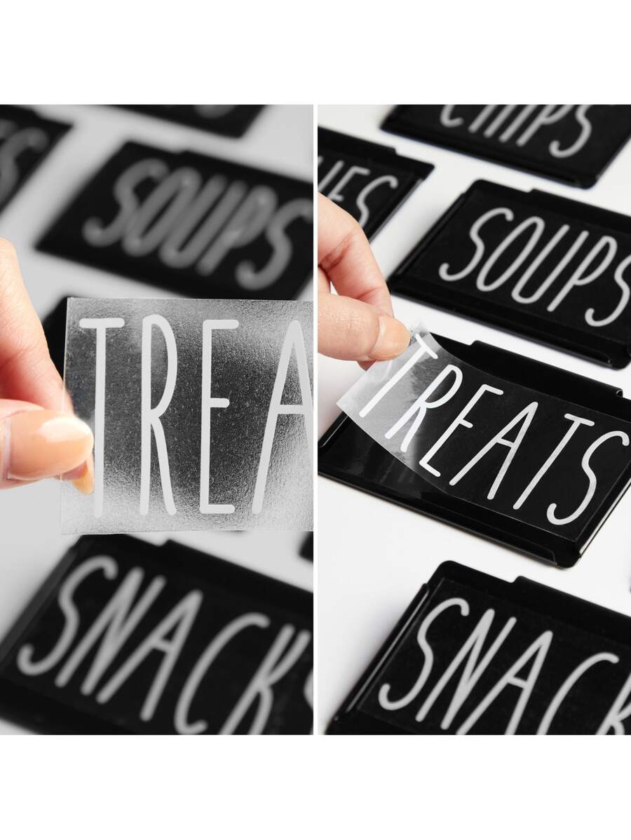 Talented Kitchen 8 Pack Metal Basket Labels Clip On Holders with 40 ...