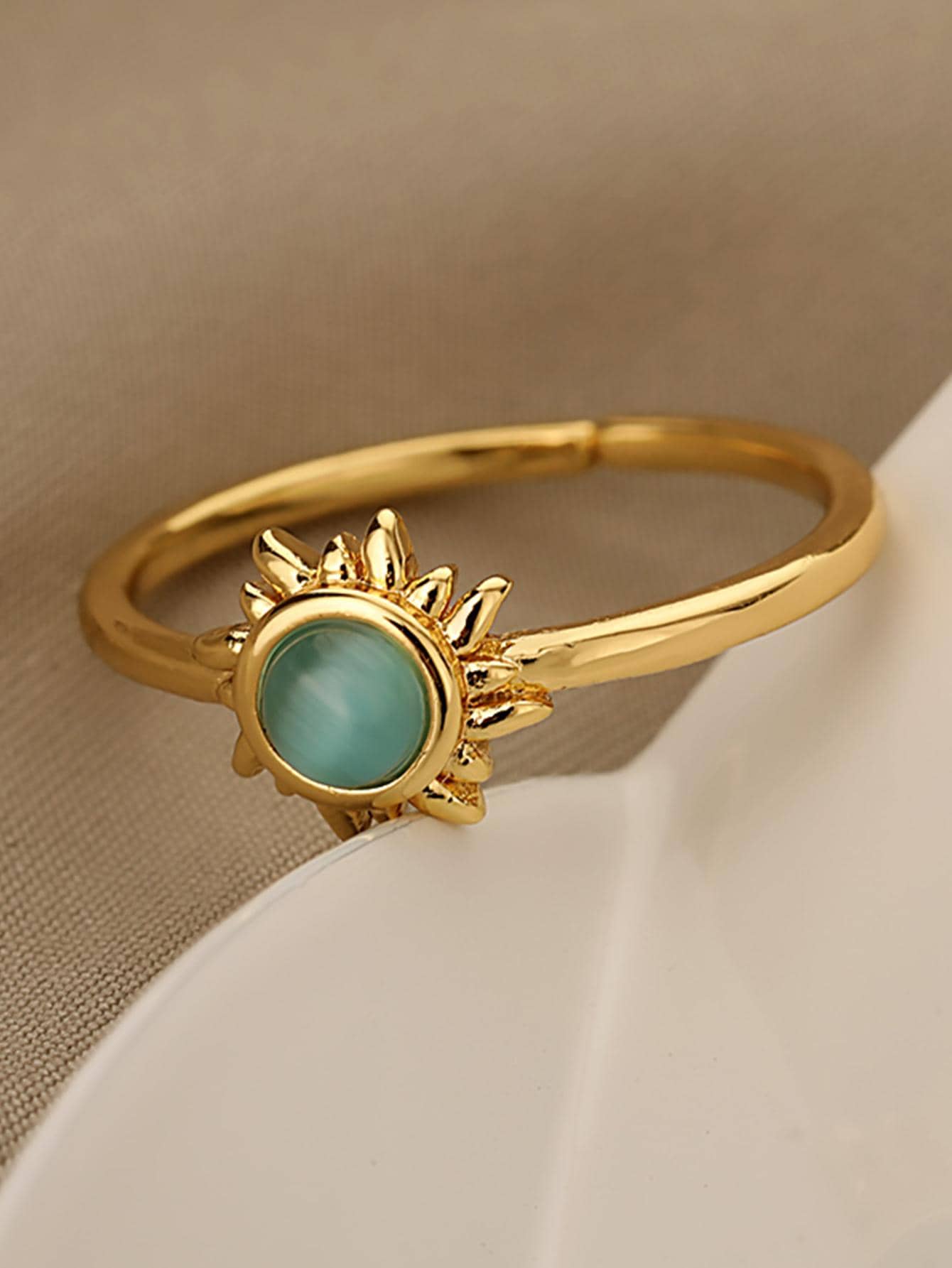 Sun Decor Ring | SHEIN USA