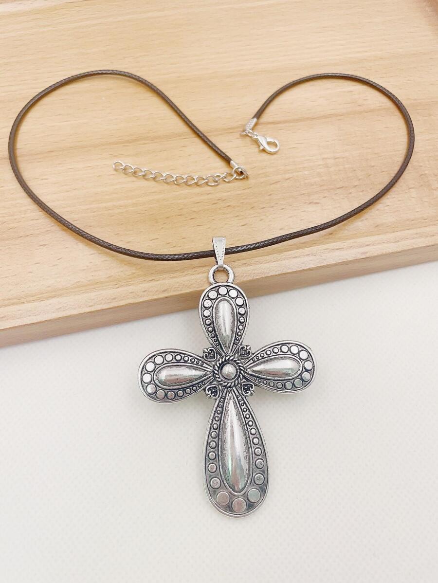 Cross Charm Necklace | SHEIN USA