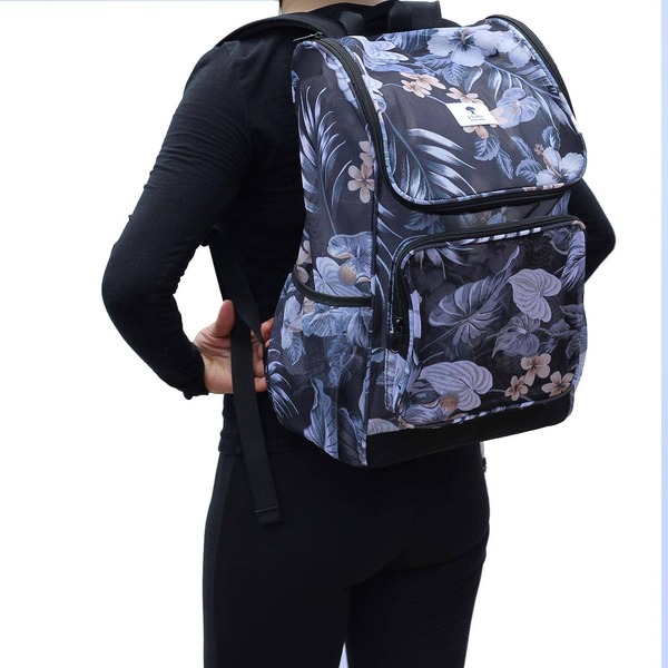 ESVAN Original Print Mesh Backpack Clear Bag See through Pack for ...