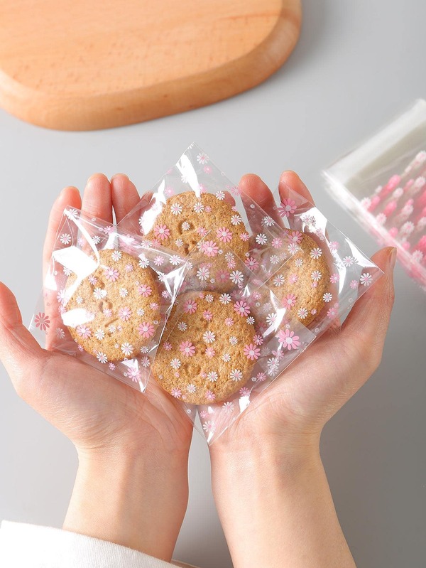 100pcs Polka Dot Pattern Packaging Bag | SHEIN USA