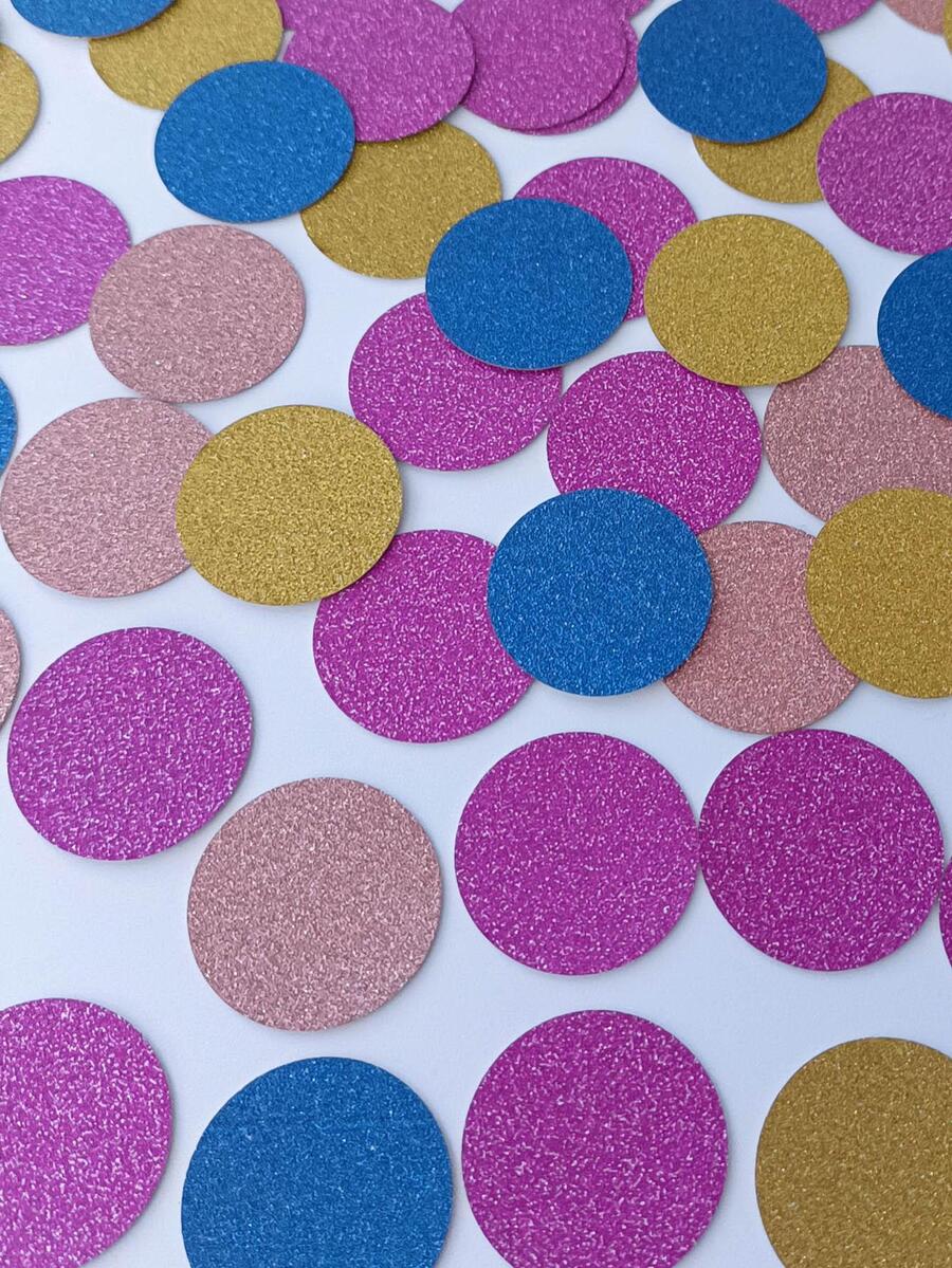 100pcs Mixed Color Throwing Confetti | SHEIN USA