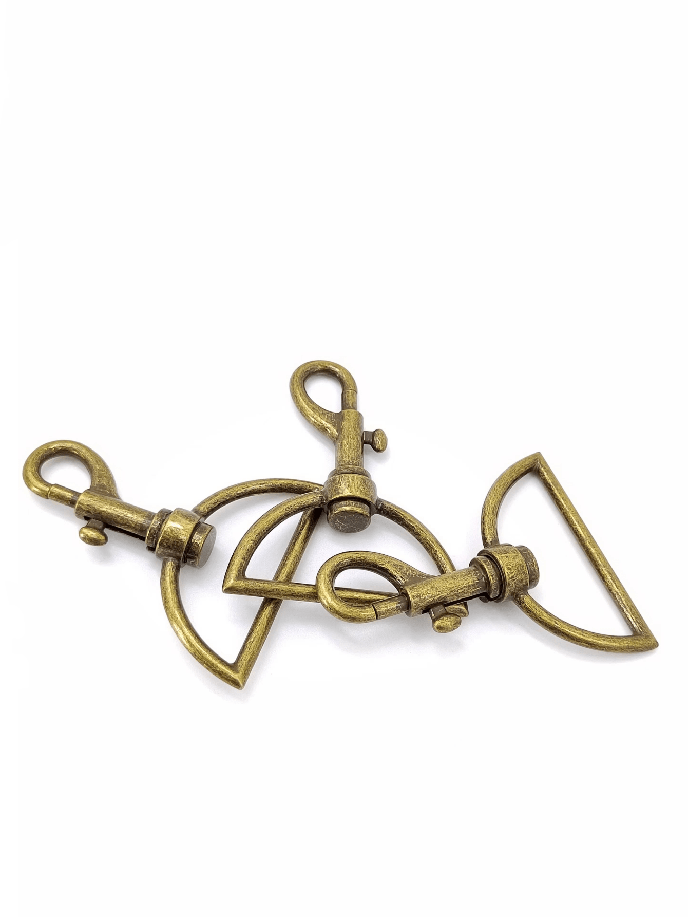 Swivel Trigger Snap Hook Lobster Claw Clasp Spring Loaded Clip D-Ring ...