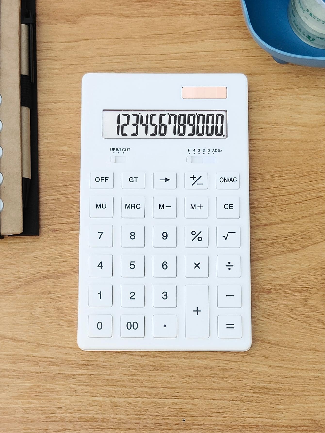 1pc ABS Calculator, Modern White Calculator For Home | SHEIN USA