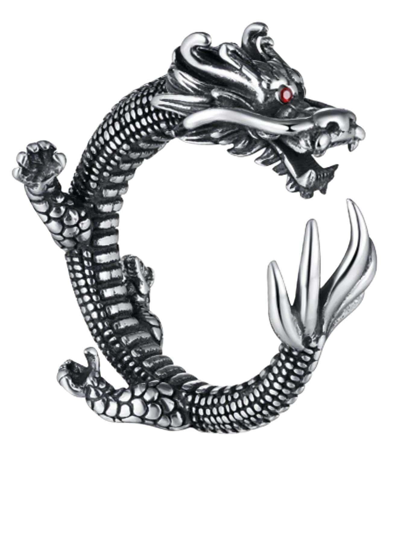 Totem Gothic Cyberpunk Knight Ancient Style Cool 2d Dragon Pattern ...