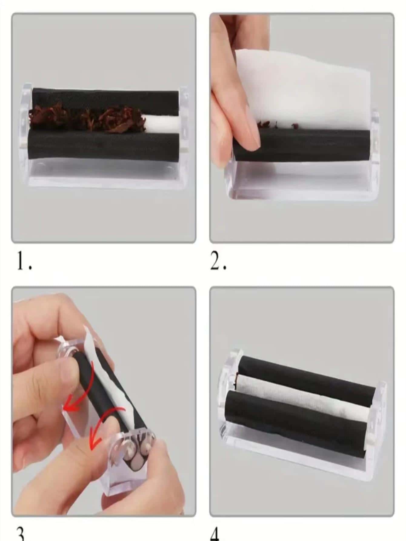 1pc, Roll Your Own Cigarettes with this 110mm/4.33inch Manual Tobacco ...