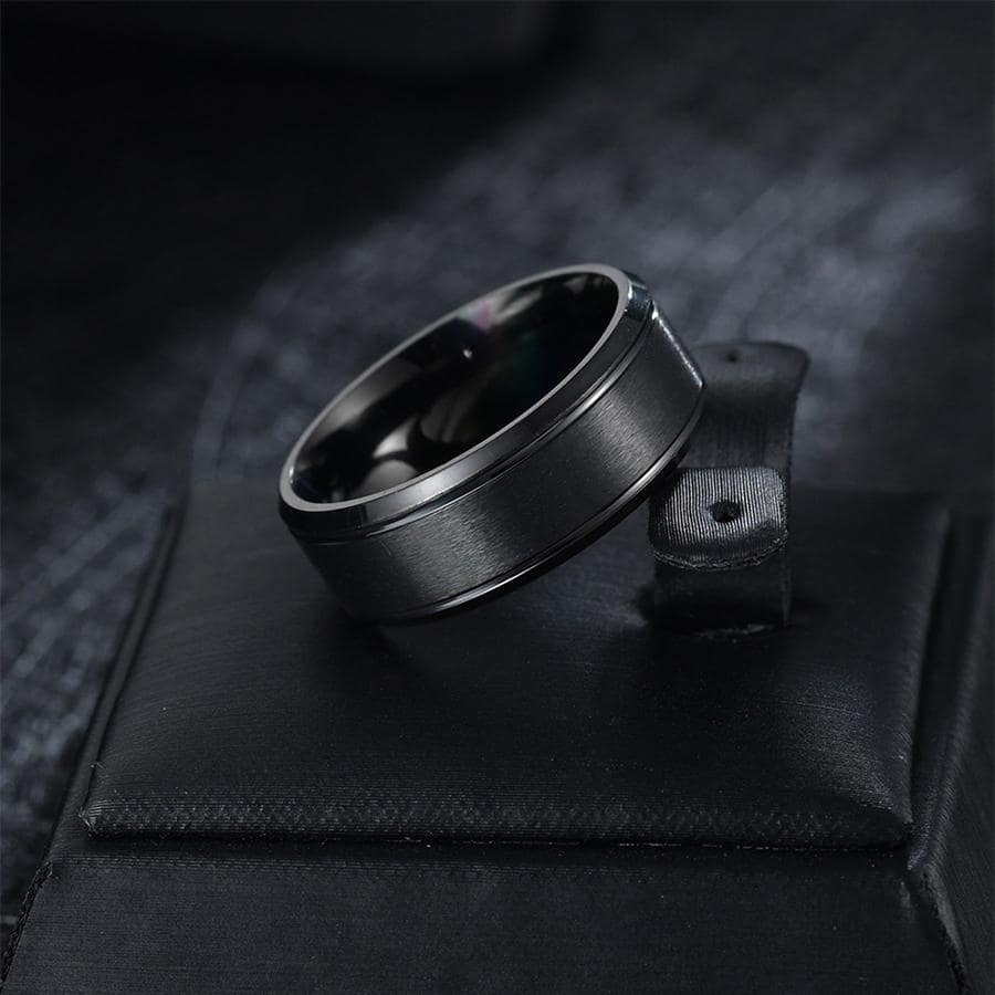 1pc Fashionable Stainless Steel Minimalist Ring For Men For Daily ...
