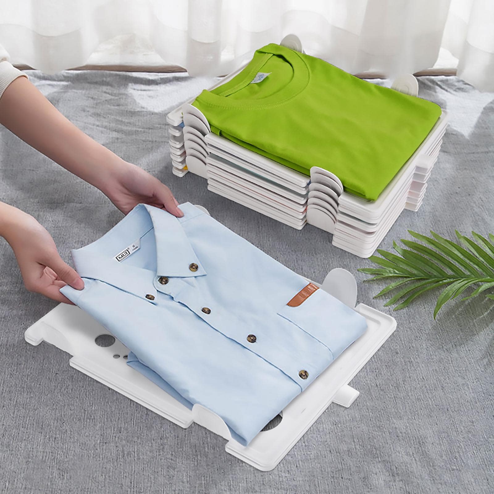 Shirt Folding Board 10 Pack T Shirt Organizer Closet Organizer Durable ...