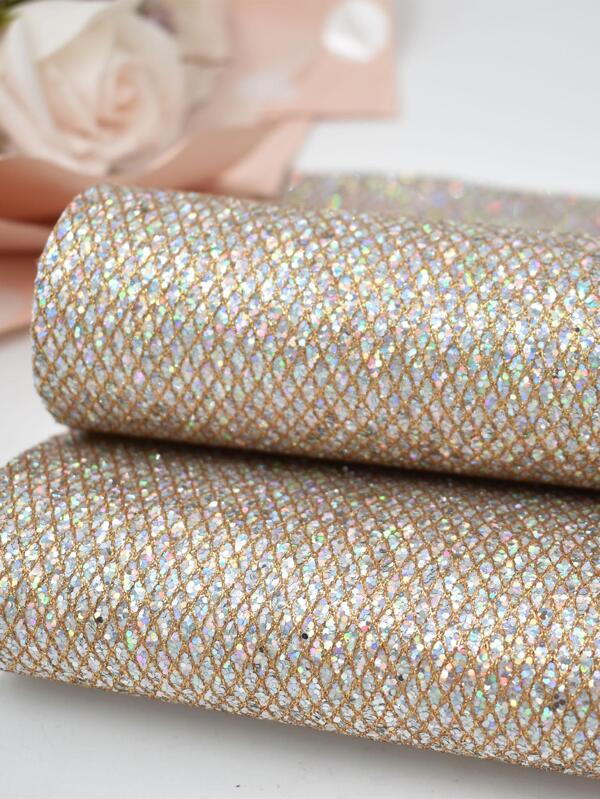 1pc Glitter Detail DIY Fabric | SHEIN USA